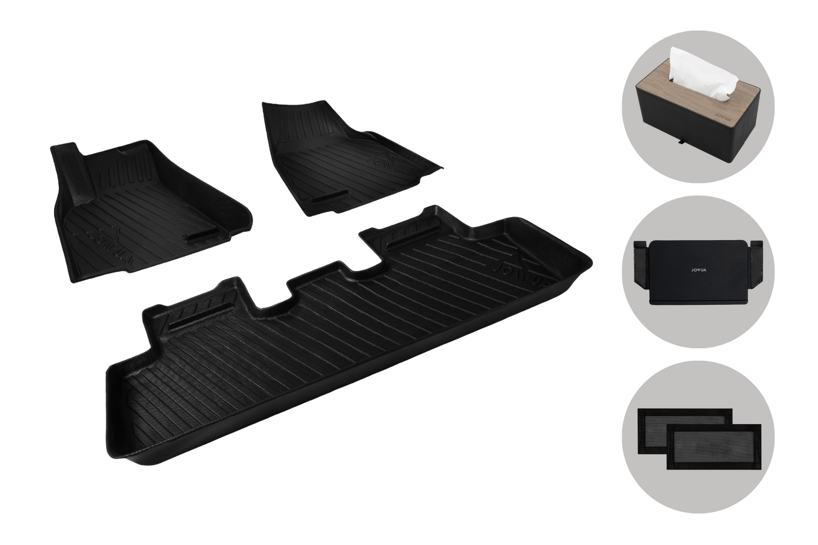 Complete Protection | Model Y All-Weather Floor Liners Combo - JOWUA