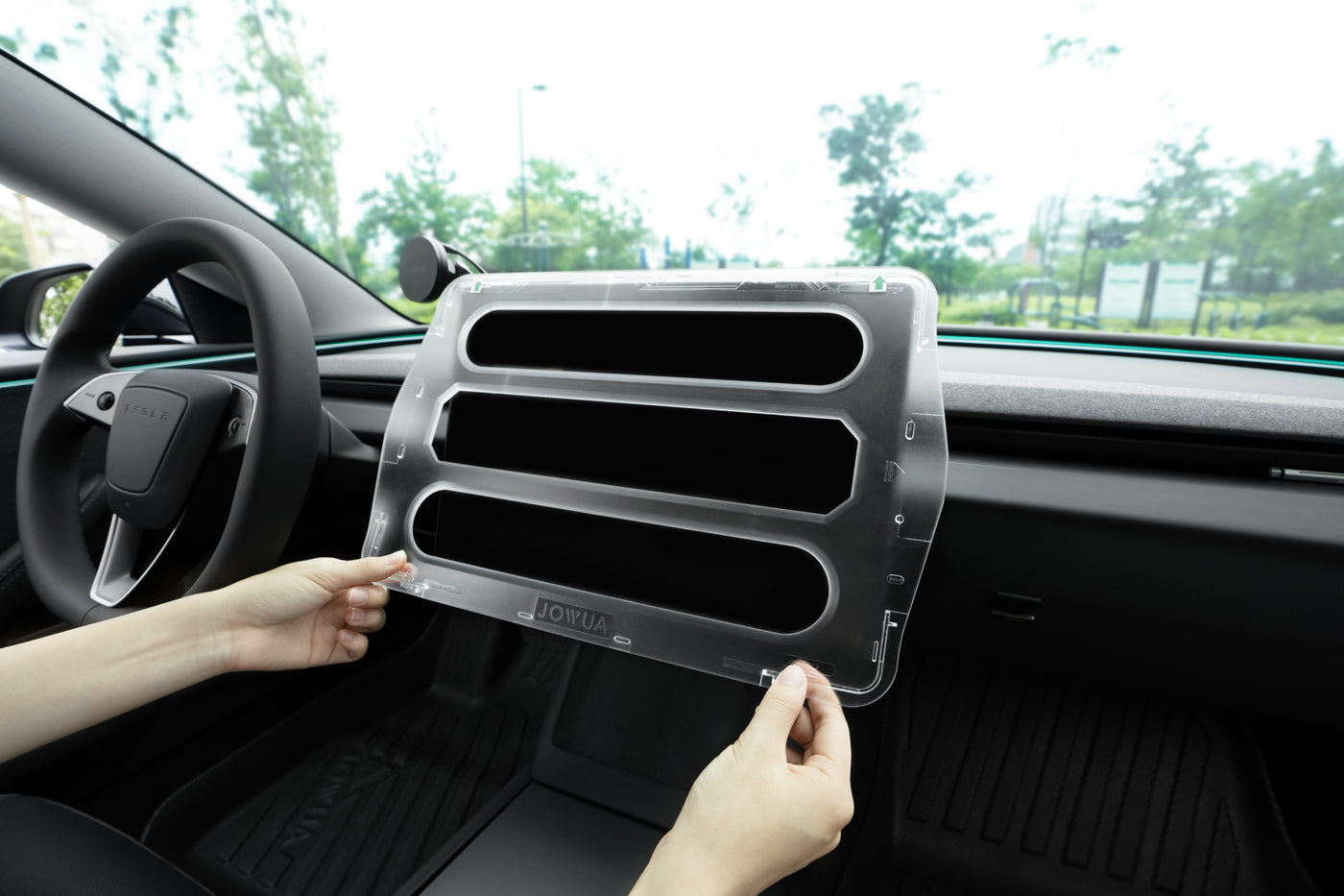 Tempered Glass Screen Protector | Tesla Model 3 Highland (2024+) - JOWUA